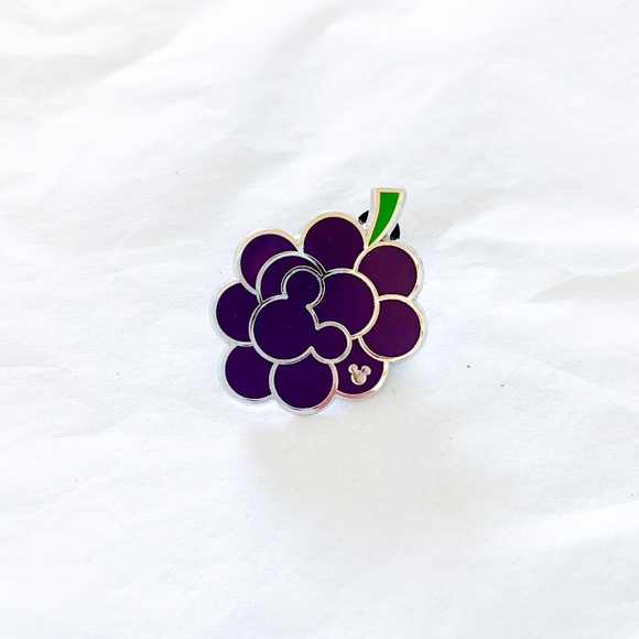 Disney | Accessories | Disney Hidden Mickey Grapes Pin | Poshmark